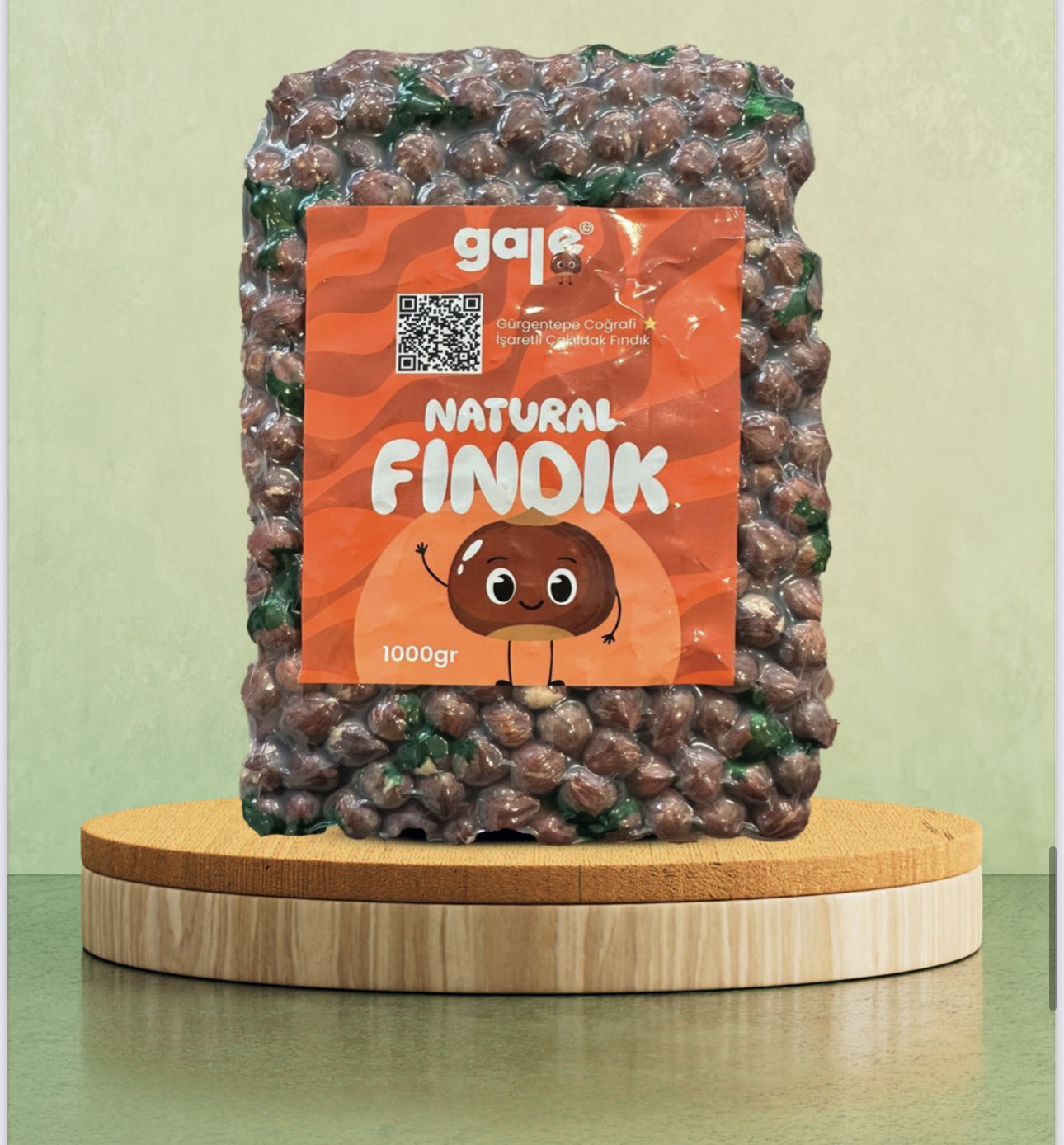 GALE52 NATUREL İÇ FINDIK 1000 GR - topraktansofraya.com